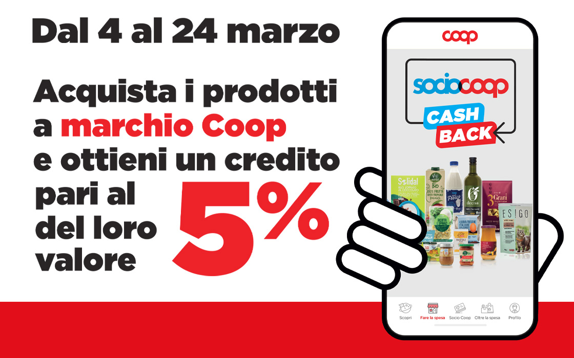 Coopseitu » App Coop: arriva il cashback per i Soci - Coopseitu
