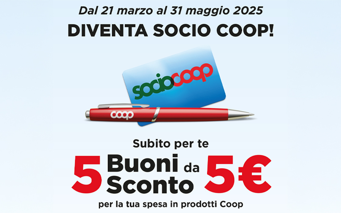 Coopseitu » Una promozione per i nuovi Soci - Coopseitu